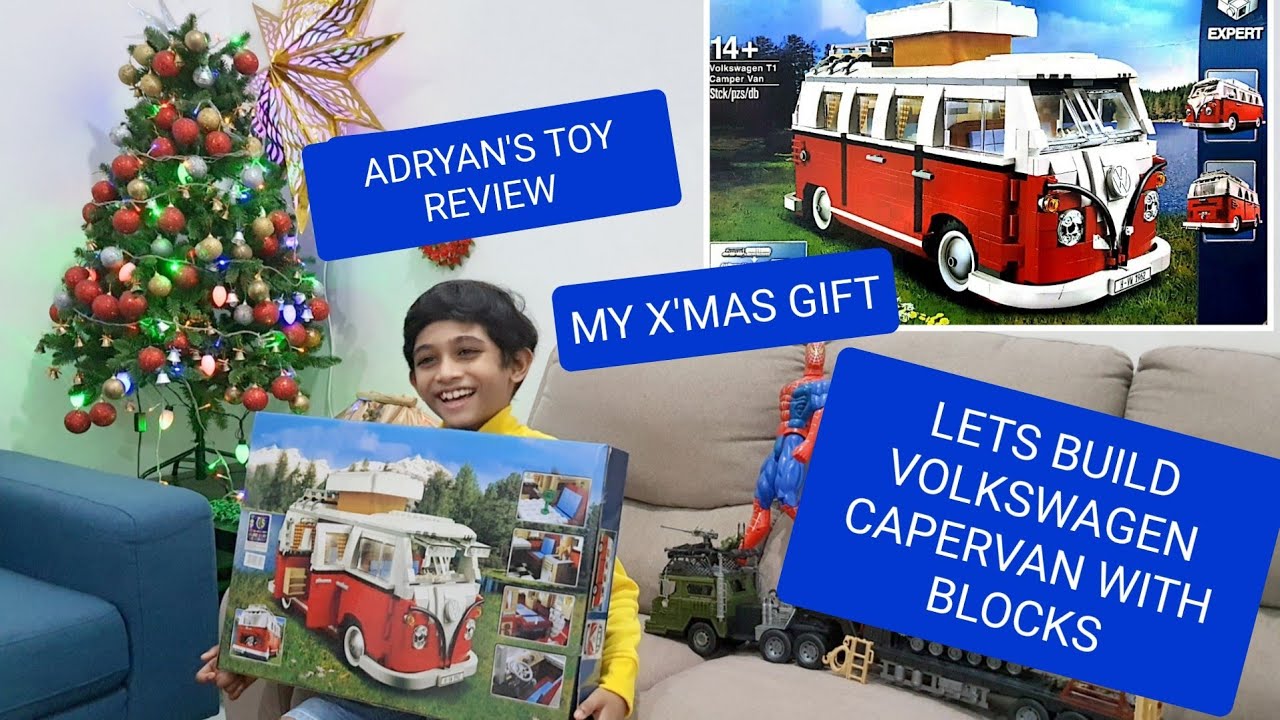 LET'S BUILD VOLKSWAGEN CAPERVAN WITH BLOCKS - YouTube