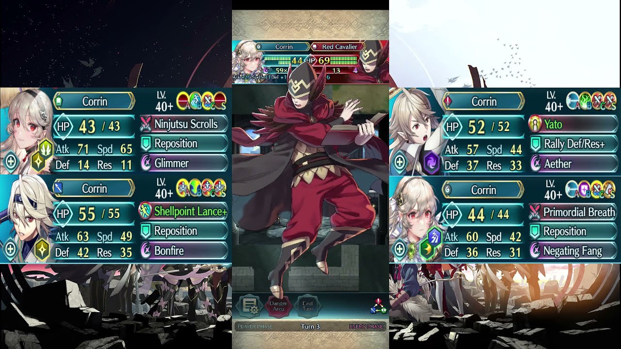 Corrin Emblem vs Legendary Tiki - FEH Aether Raids - YouTube