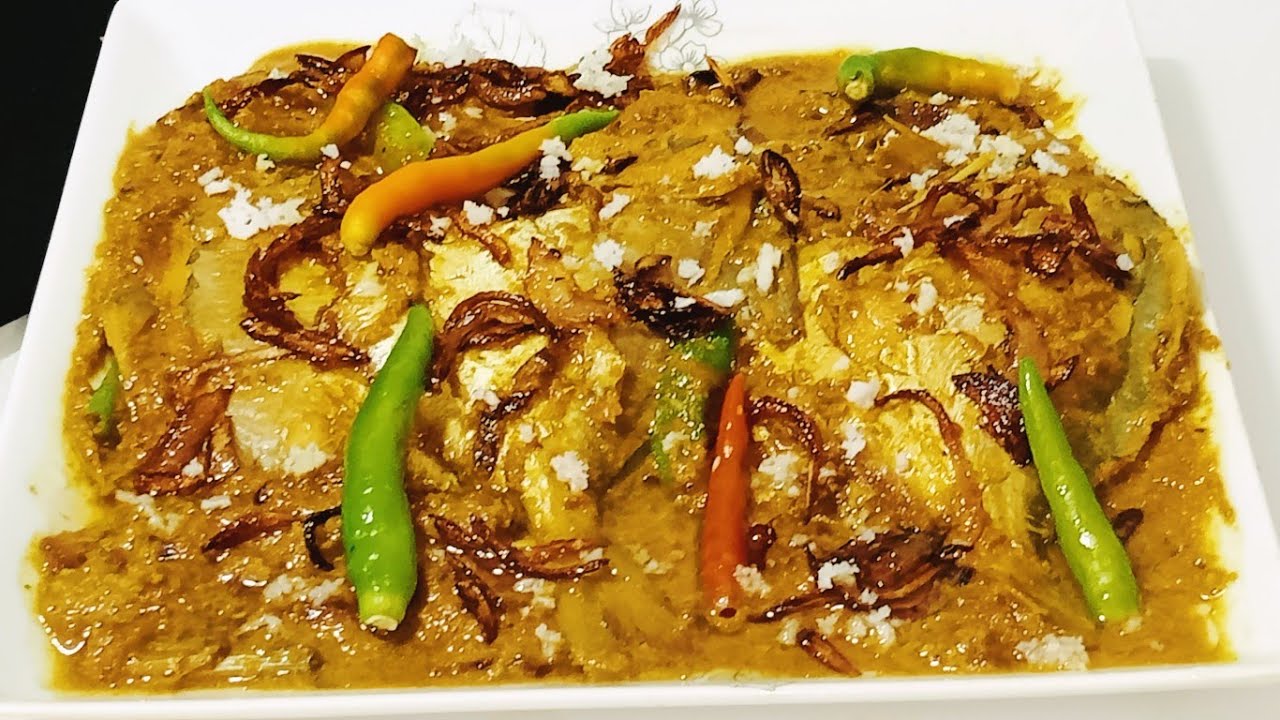 নারকেল এবং দই বাদাম দিয়ে তৈরি শাহী রূপচাঁদা মাছ ভুনা/Rupchanda Fish ...