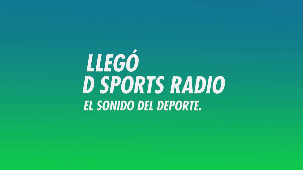 ¡Llegó D sports Radio ! - YouTube