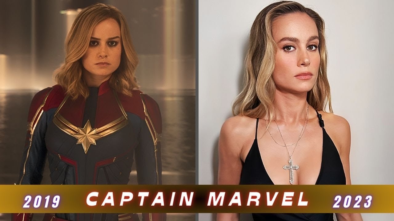 CAPTAIN MARVEL (2019) - CAST THEN and NOW (2023) - How they changed - YouTube