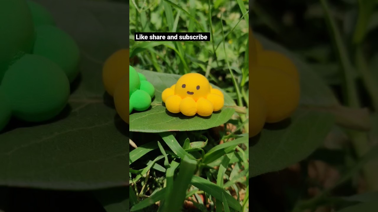 DIY air dry clay octopus 🐙 #shorts #diy #airdryclay #octopus #ytshorts ...