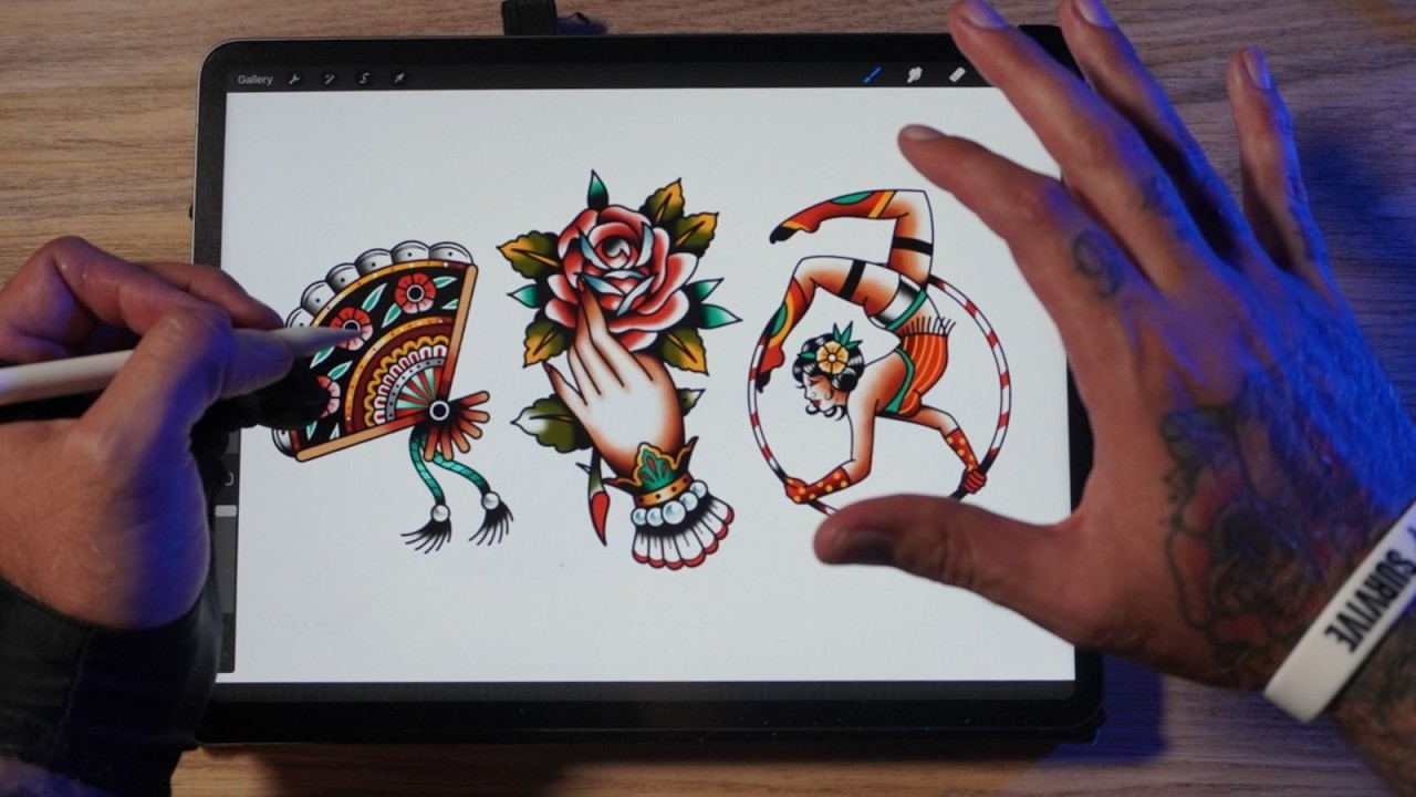 3 Traditional Shading & Coloring Styles, Step by Step Easy Tutorial ...