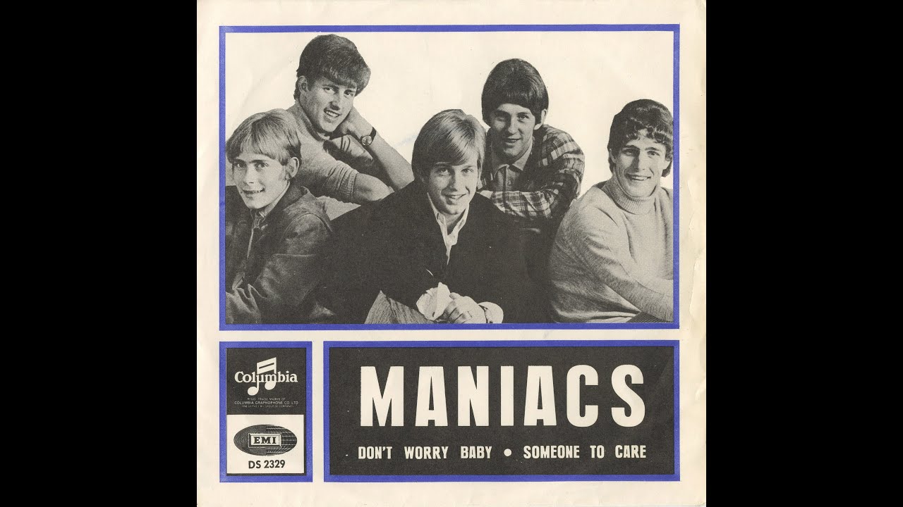 Maniacs - Don't Worry Baby (SWE 7" 1966 Tommy Körberg / Örjan Englund ...