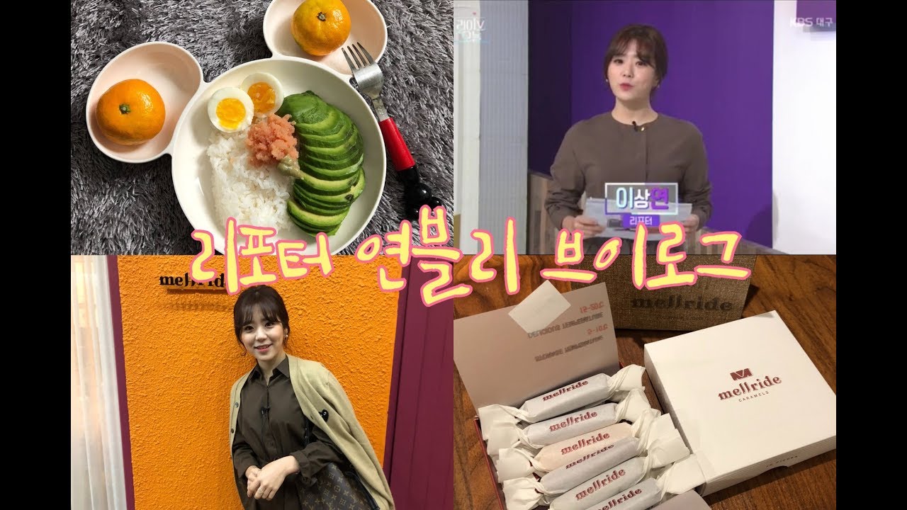 연블리 브이로그 본업은 Kbs리포터에요 Youtube