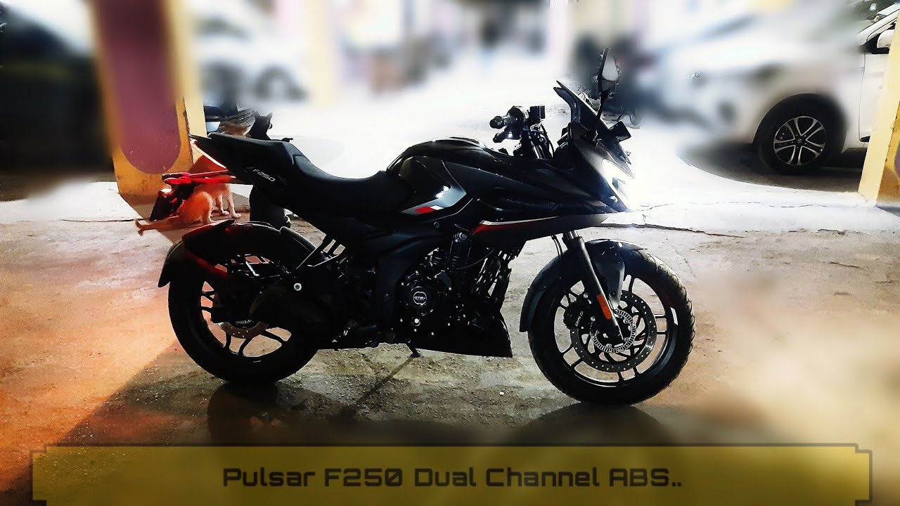 Bajaj Pulsar F250 Dual Channel ABS Head Light Test | Mileage of Pulsar ...