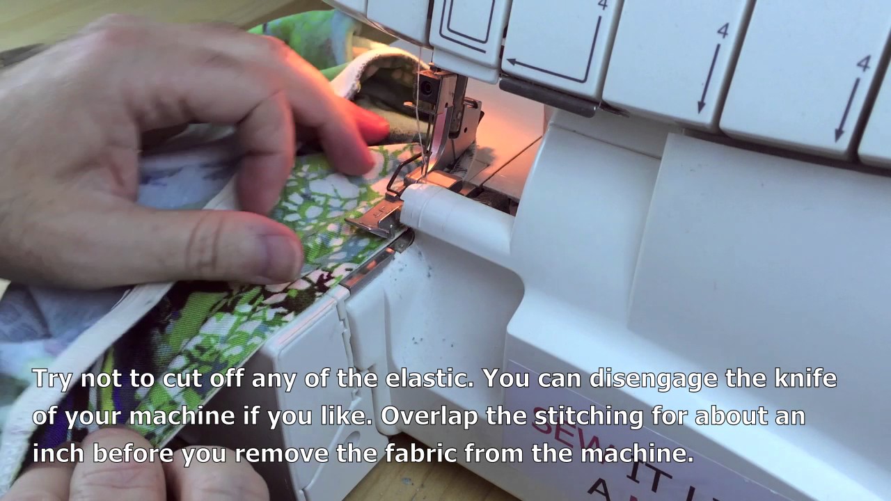 07 SEW ELASTIC TO LEG OPENING - YouTube