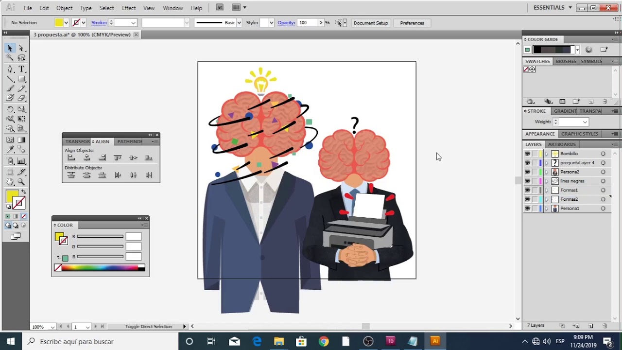 Animación simple en After Effects HD ElOjoRojoCR - YouTube