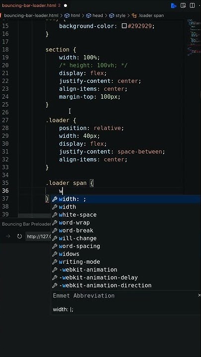How To Create Bouncing Bar Loading Animation Using Html Css Only Geekboots Youtube 