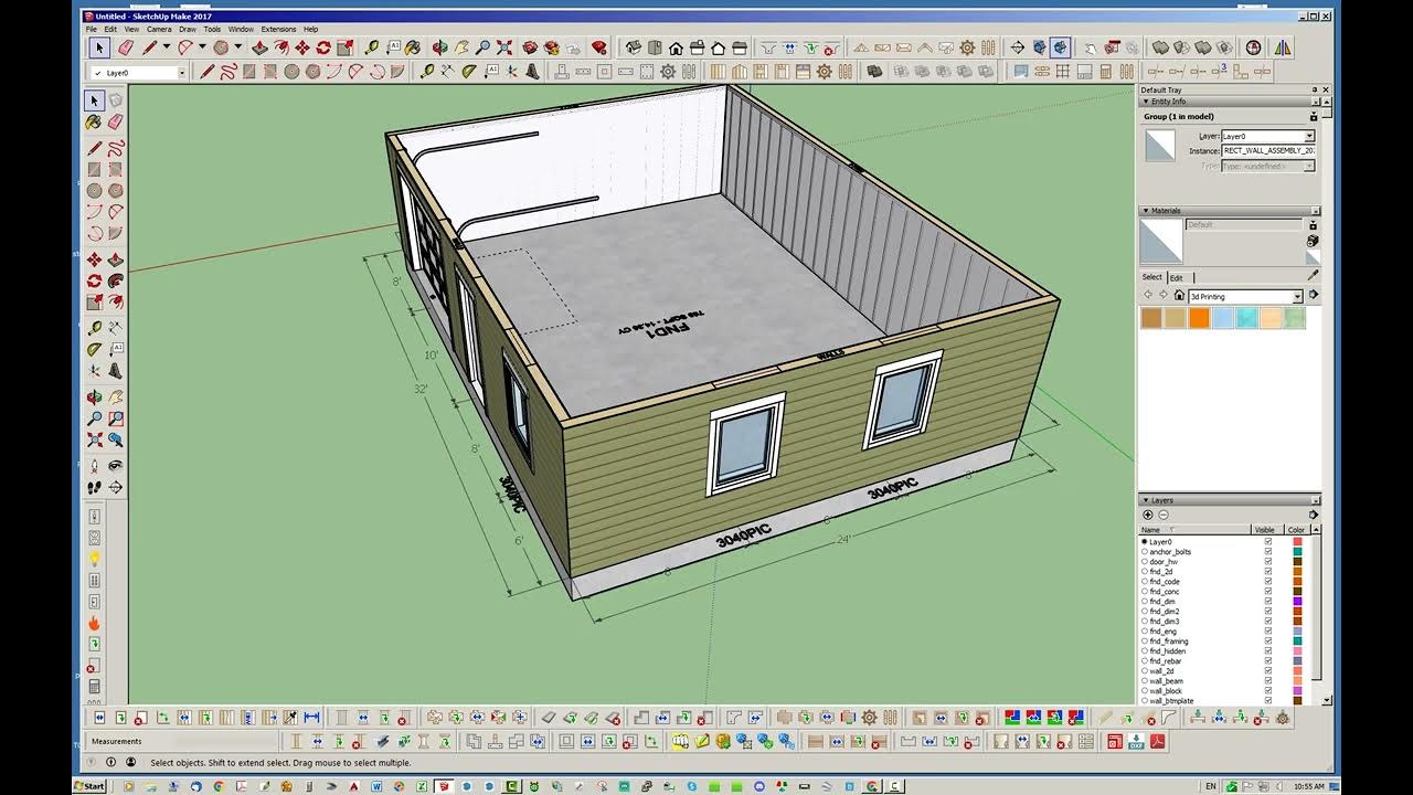 Medeek Wall Plugin Tutorial 36 - Editing Dimensions - YouTube