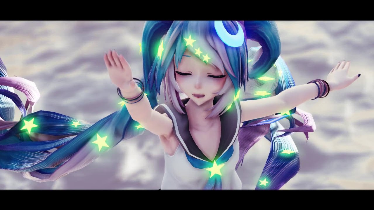 【MMD】 Deep Blue Town ♡ Miku Hatsune ♡【+dl】 - YouTube