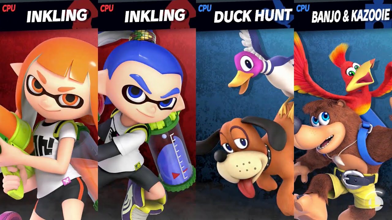 Super Smash Bros. Ultimate - Splatoon vs Duo's - YouTube