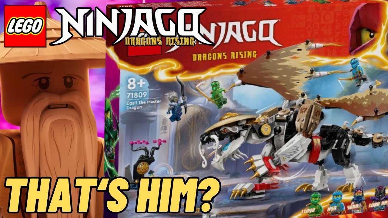 Egalt the Master Dragon is Wu and Garmadon | Ninjago Dragons Rising ...