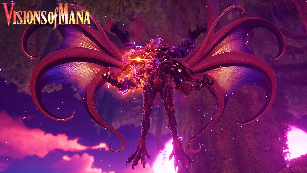 Vision of Mana - Final Boss Daelophos & Ending [HARD] - YouTube