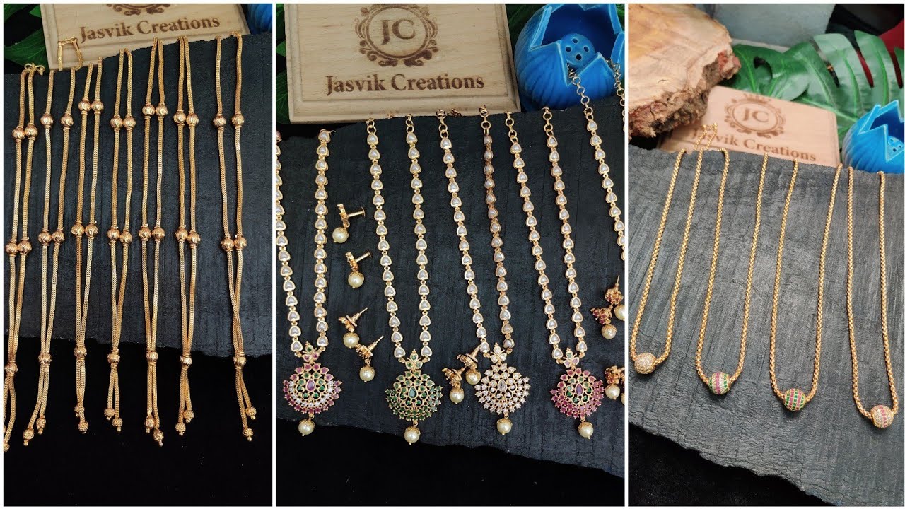 Simple Microplated Necklace chains collection 7010071148 WhatsApp # ...