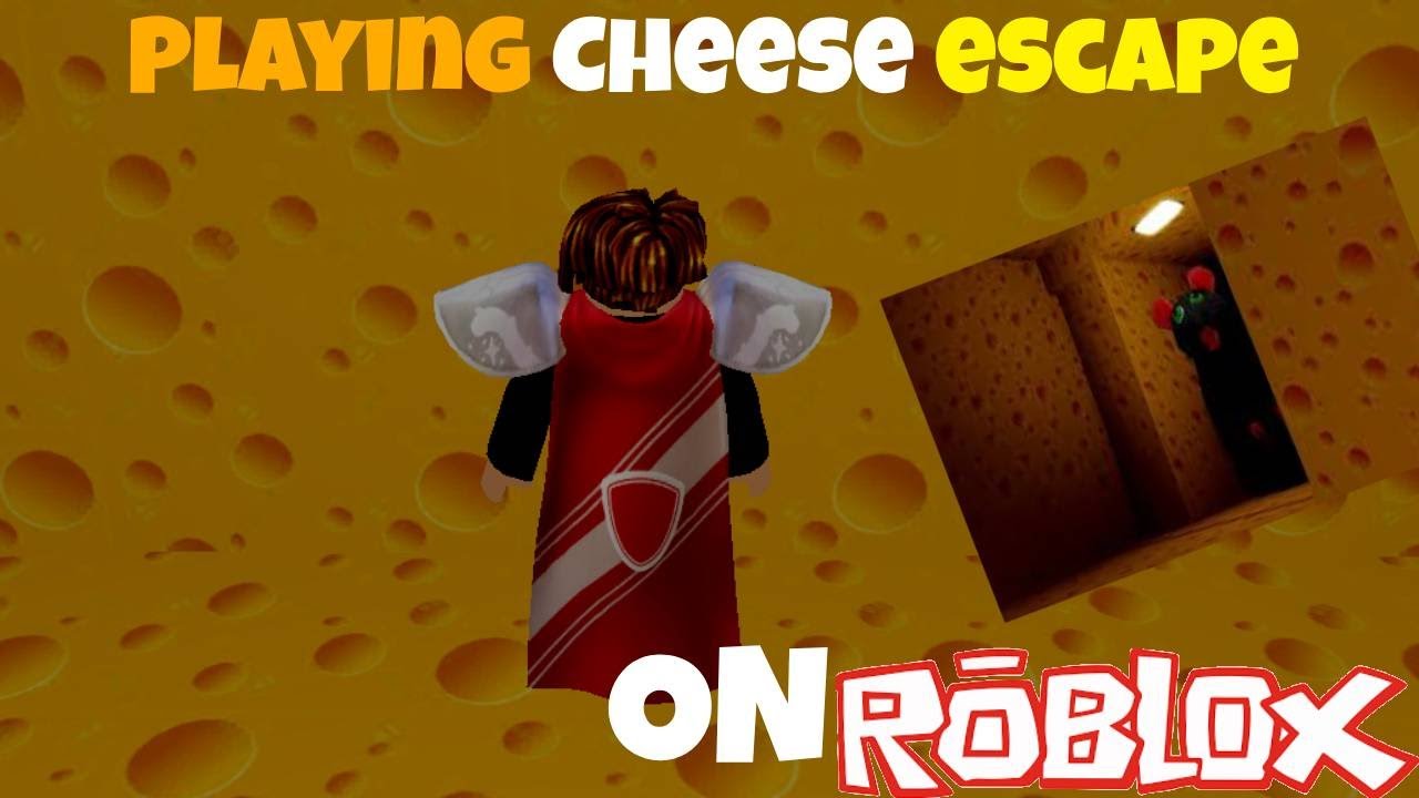 Playing Cheese Escape in Roblox - YouTube
