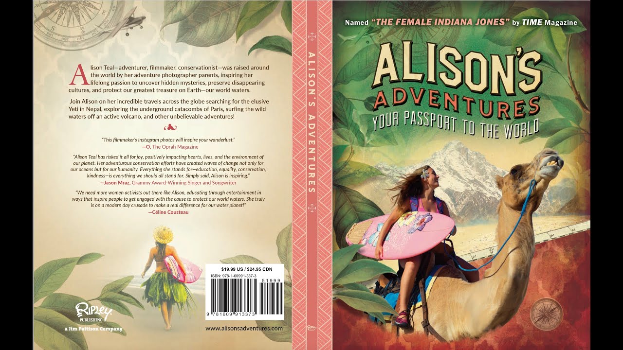 Alison's Adventures "Your Passport To The World" BOOK - YouTube