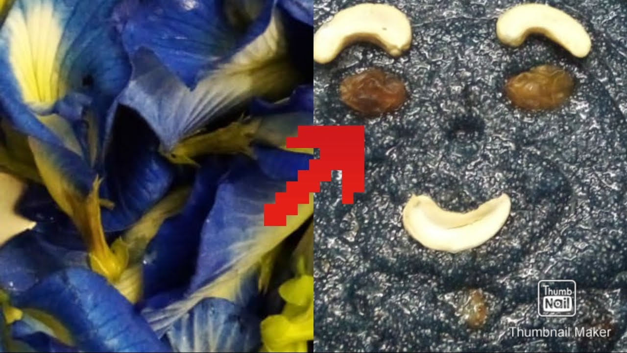 How to do rava Kesari with shangu pushpam flower - YouTube