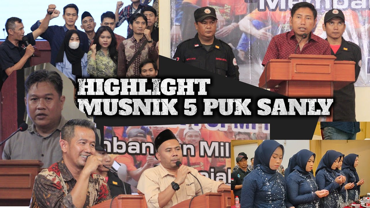 Highlight MUSNIK 5 PUK SPAMK FSPMI PT. Sanly Industries - YouTube