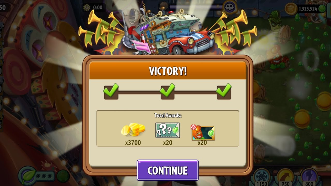 PvZ 2 Penny's Pursuit this Weeks |Too hot to handle|Zomboss Fight Level ...