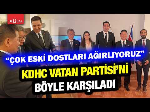 KDHC Vatan Partisi'ni kuruluş yıl dönümü resepsiyonunda böyle karşıladı! \