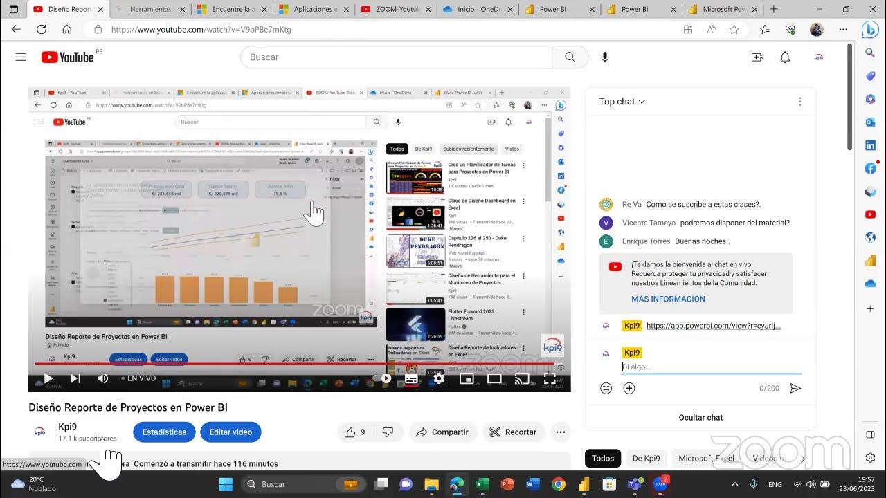 Diseño Reporte de Proyectos en Power BI - YouTube