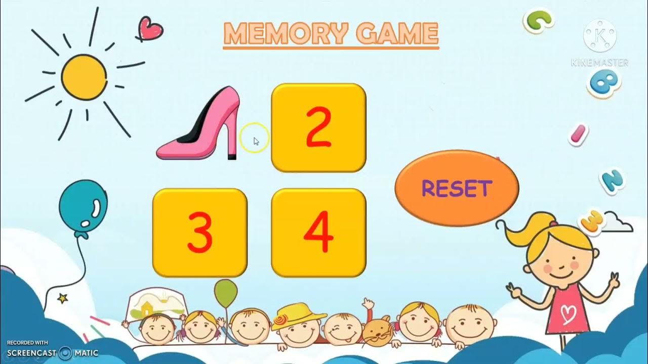 TUTORIAL HOW TO MAKE MEMORY GAME ON POWERPOINT - YouTube