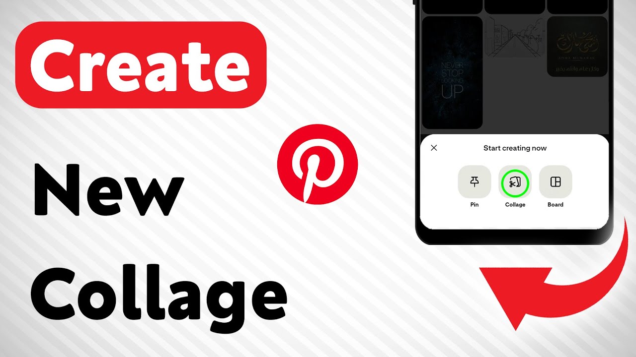 How to Create a New Collage on Pinterest (Updated) - YouTube