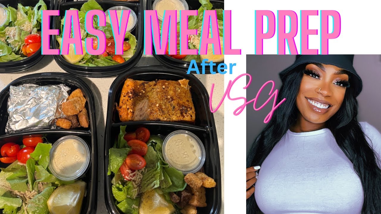 EASY MEAL PREP AFTER VSG | COOKING SUNDAY DINNER | DOWN 135 POUNDS ...