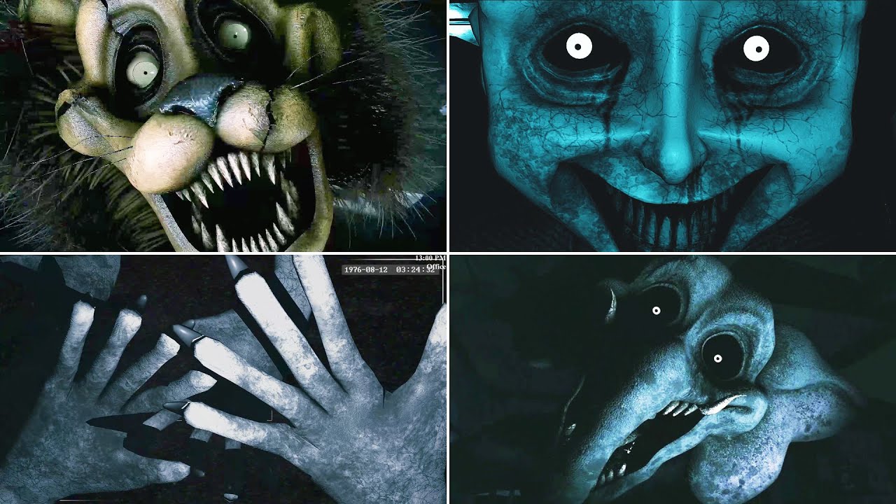 VIRUS J Total Madness - All Jumpscares (Chapter 1 Demo) - YouTube