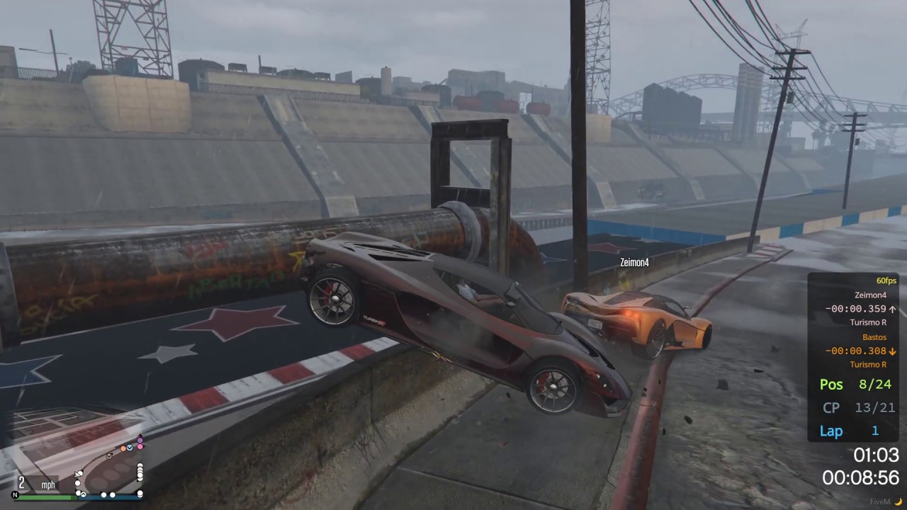 GTA FiveM - Project Homecoming Race - Purple sectors and mistakes - YouTube