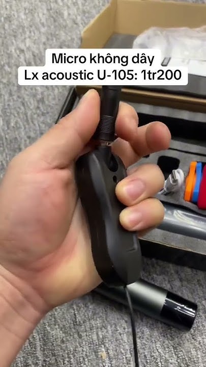 Micro không dây Đa Năng Lx acoustic U105 chỉ 1tr200 |Lh: Thắng Cao Audio :0943687690 ...