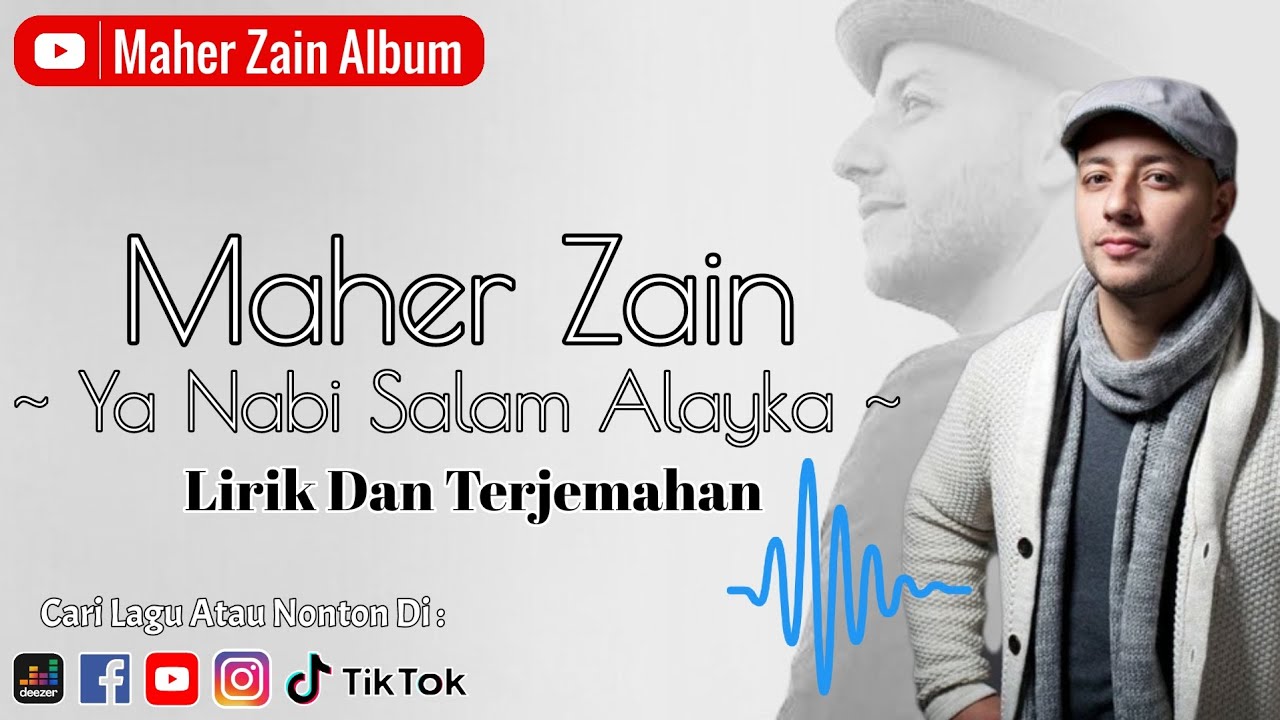 Maher Zain ~ Ya Nabi Salam Alayka - Lyrics Video 2024 New - YouTube Music