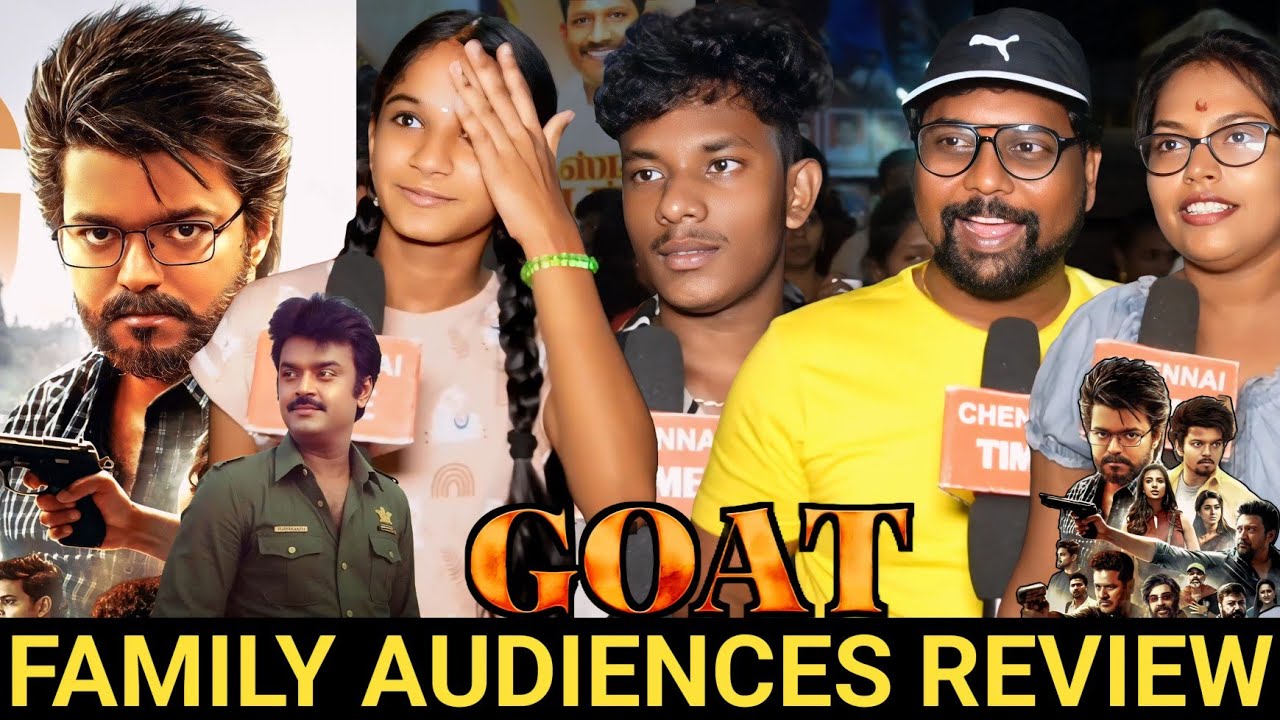 🔴GOAT Public Review | GOAT Movie Review | GOAT Movie public review ...