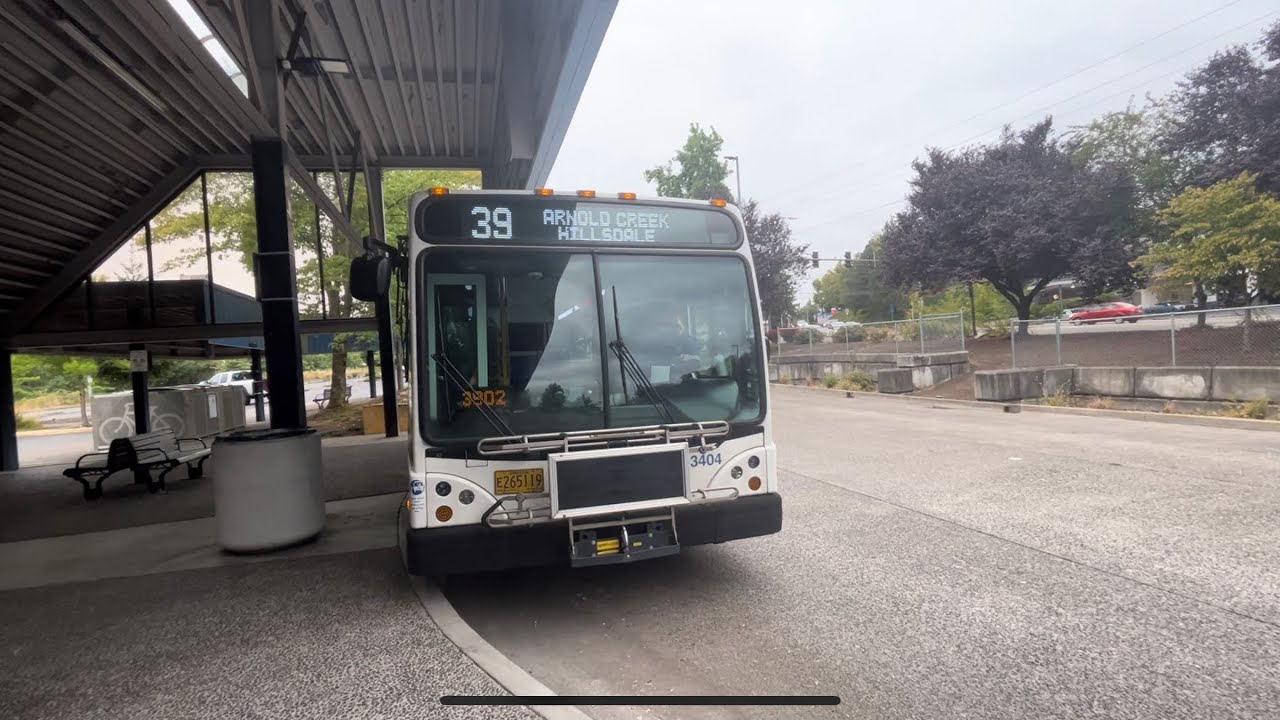 Trimet NEW line 39! Capitol&sunset-barbur TC full ride! - YouTube