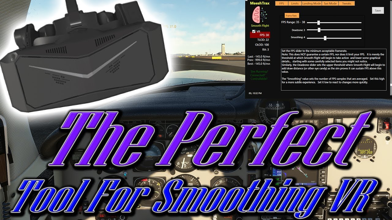 BEST FPS TOOL FOR VR IN MSFS! - YouTube