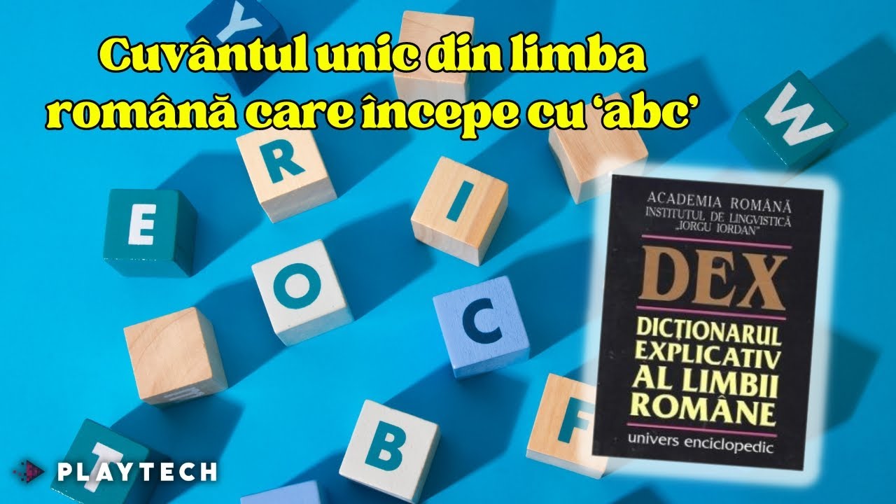Cuvântul unic din limba română care începe cu ‘abc’. Te gândeai la el?# ...