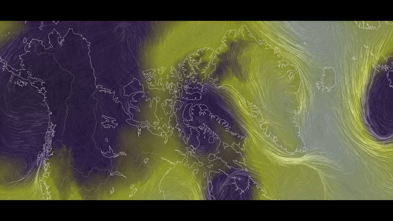 Strong southerly winds bring late season melt spike to Greenland - YouTube