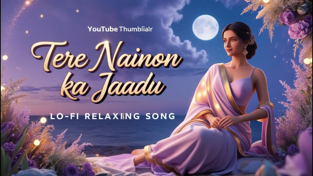 Tere Nainon Ka Jaadu | Bollywood Lo-fi Relaxing Song 🎶 - YouTube