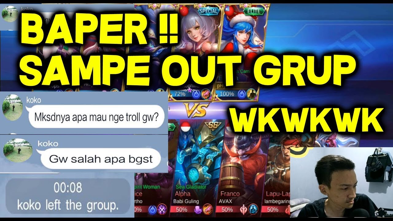 PRANK 4 MAGE , NGETROLL YG BERUJUNG BAPER WKWKWK - Mobile Legends - YouTube