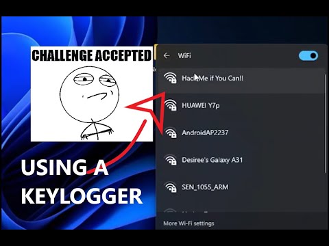 Hack Wifi Using KeyLogger (!Educational purpose only!) - YouTube