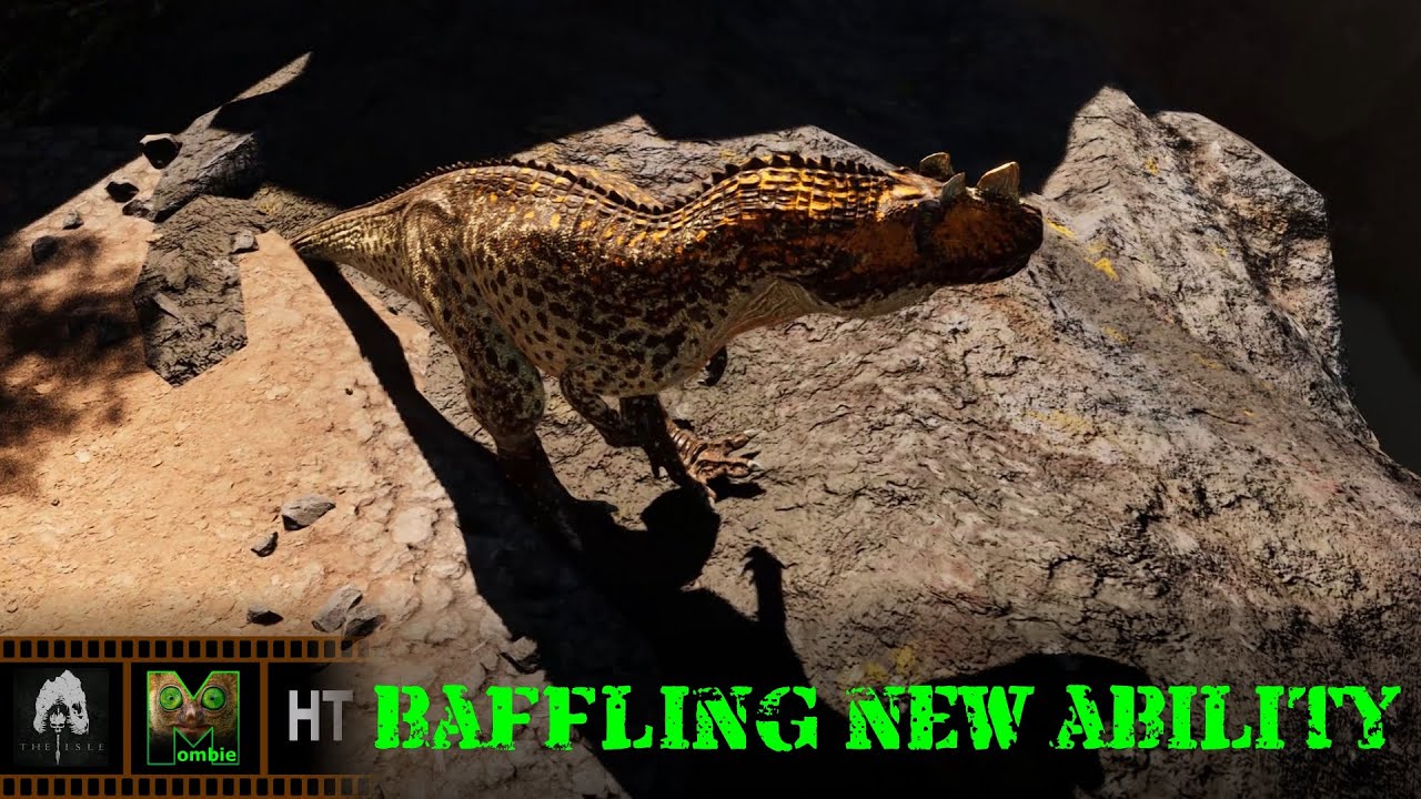 The Isle Evrima - Baffling New Ability - Horde Test - Ceratosaurus ...