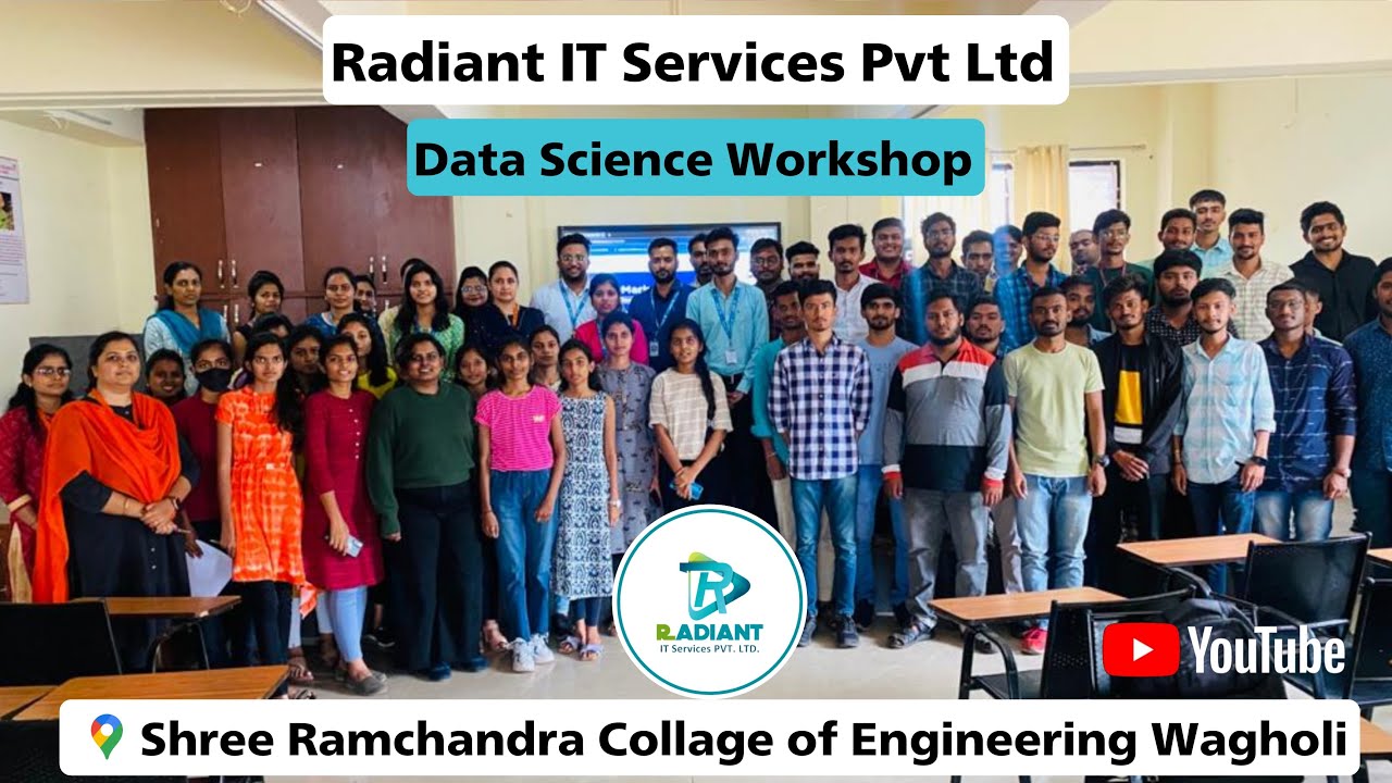 Data Science Workshop at Shree Ramchandra College of Engineering | Radiant IT Services pvt ltd ...