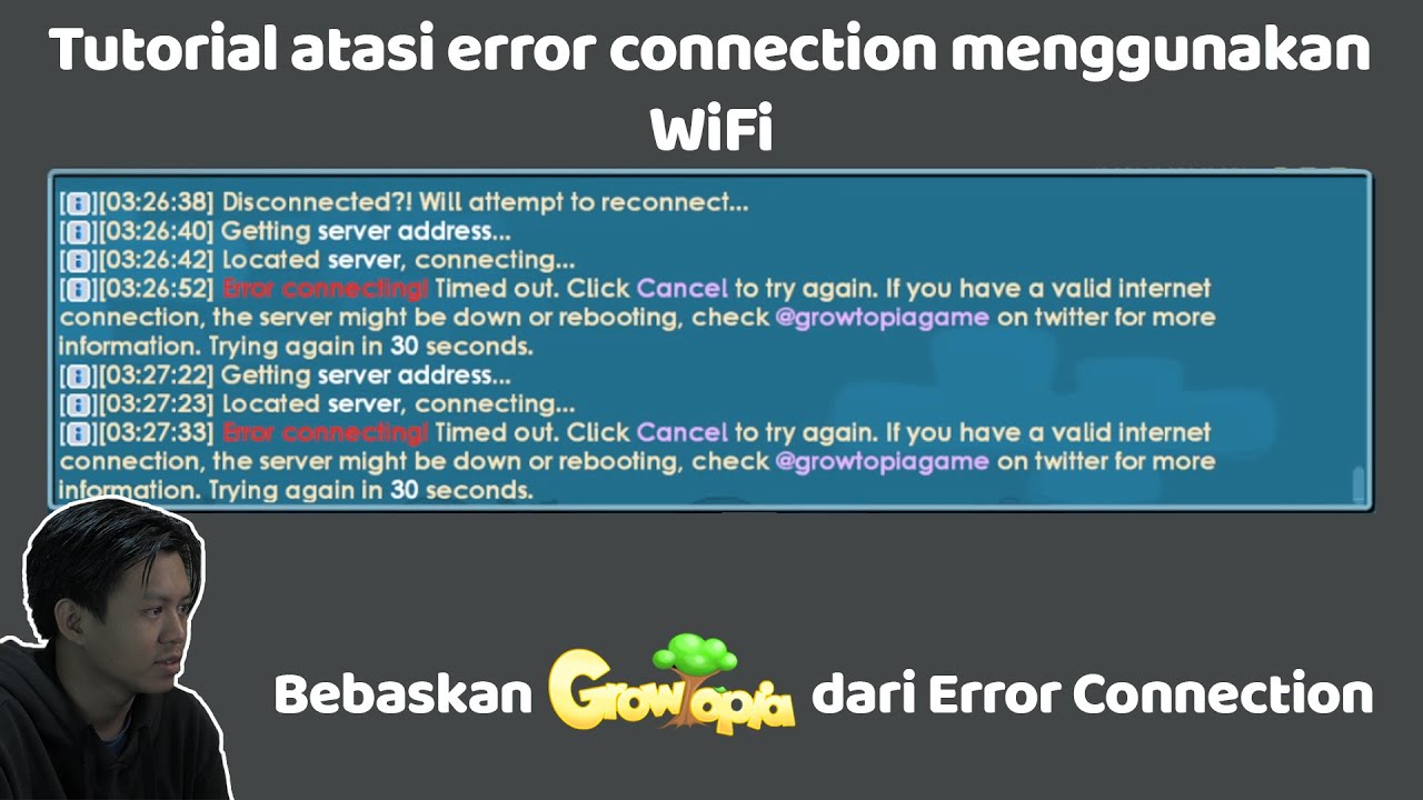 Satu menit atasi error connection di koneksi Wifi ~ Terbukti login ...