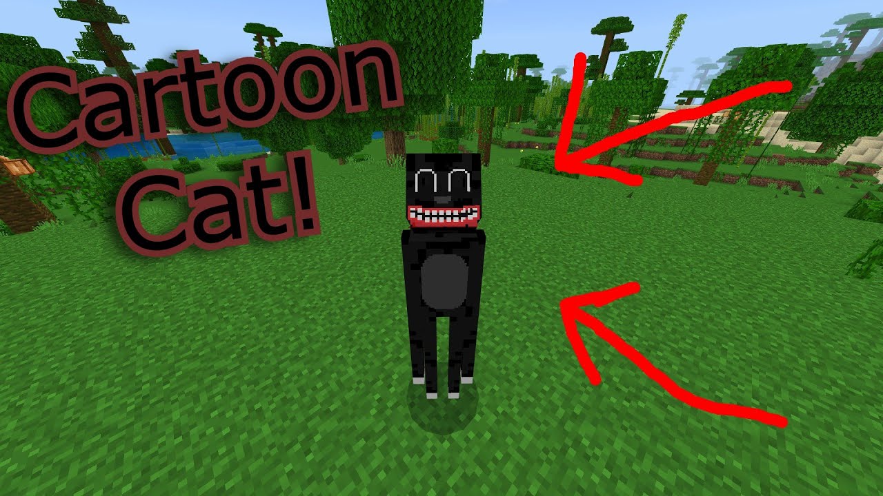 Cartoon Cat Add-on minecraft bedrock edition - YouTube