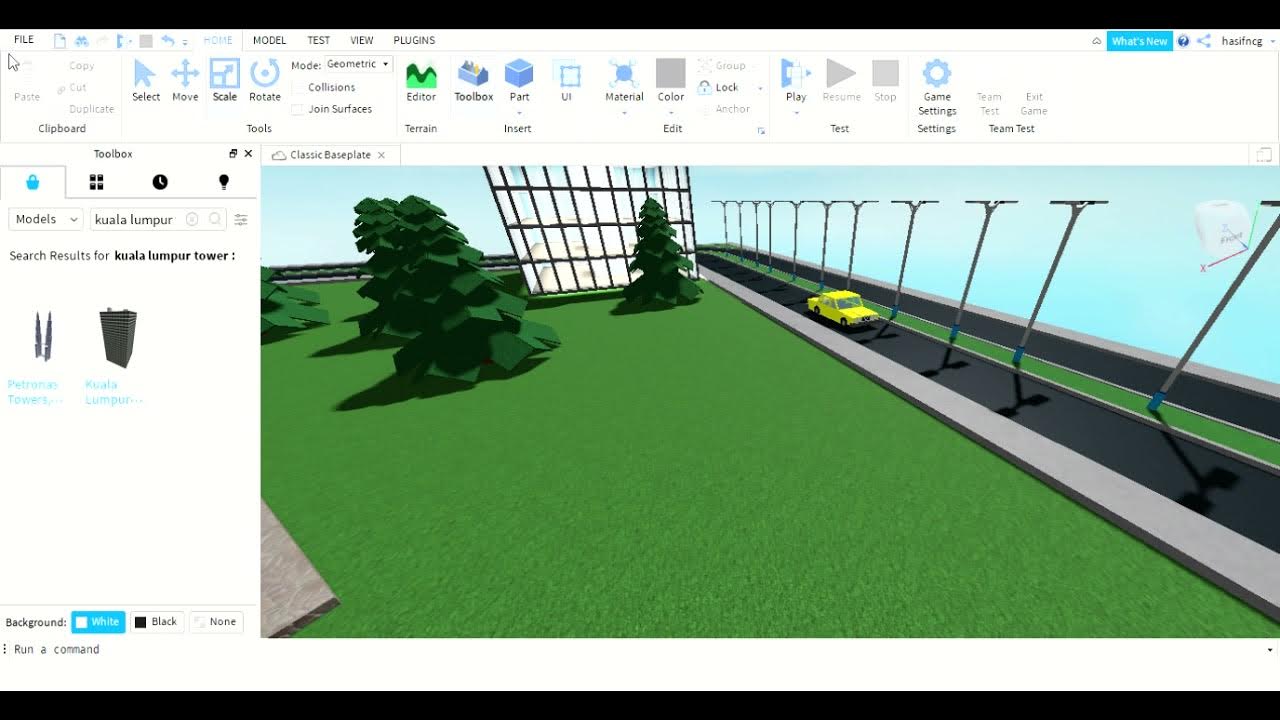 how to make you first game in roblox - YouTube
