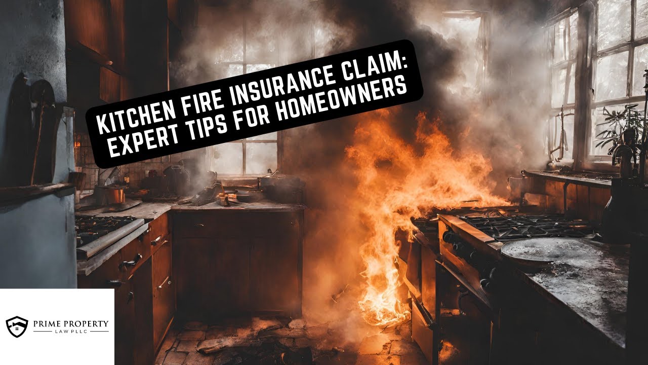 Kitchen Fire Insurance Claim: Expert Tips for Homeowners - YouTube