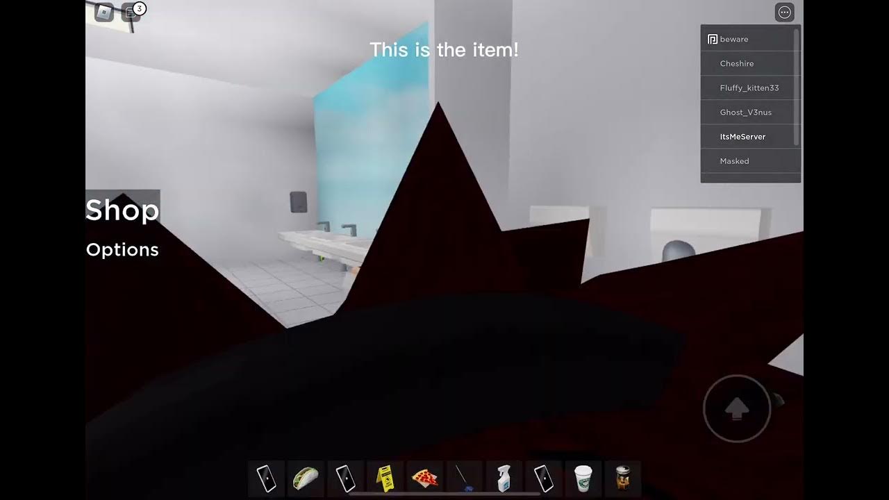 All *SECRET ITEMS* in Public Bathroom Simulator! - YouTube