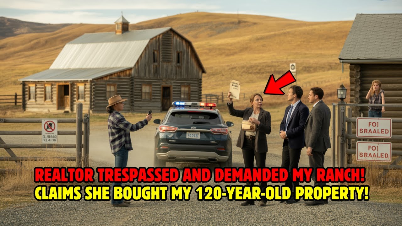 Realtor Constantly Trespasses, DEMANDS I Sign Over My 120 Year Old ...