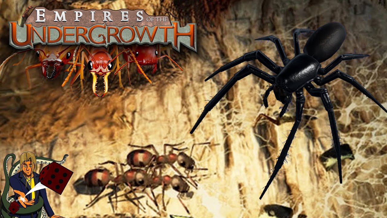FOURMIS VS ARAIGNÉES ! (Empires of the Undergrowth #2) - YouTube